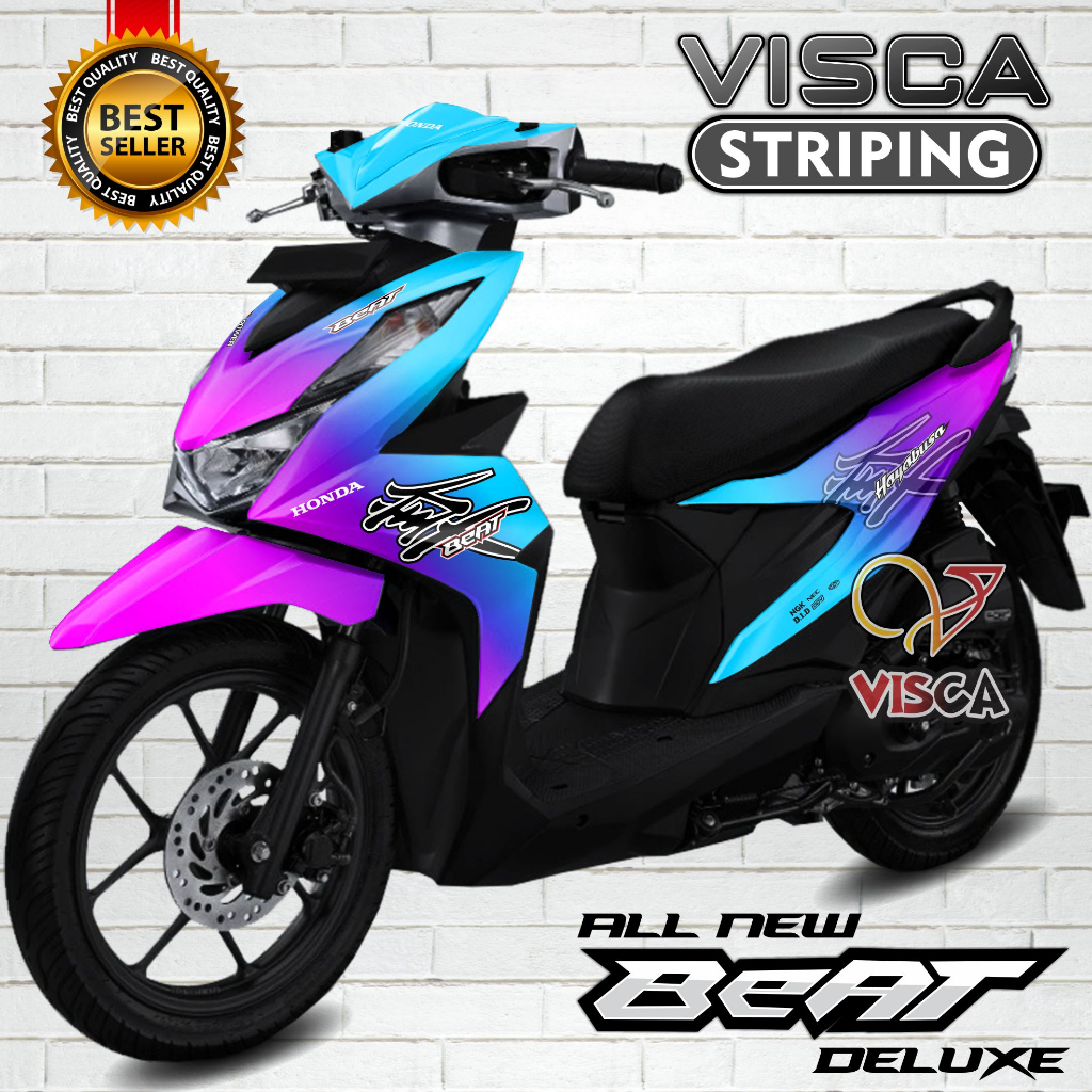 Jual Decal Beat Deluxe 2020 2021 2022 Full Body - Stiker Motor Beat ...