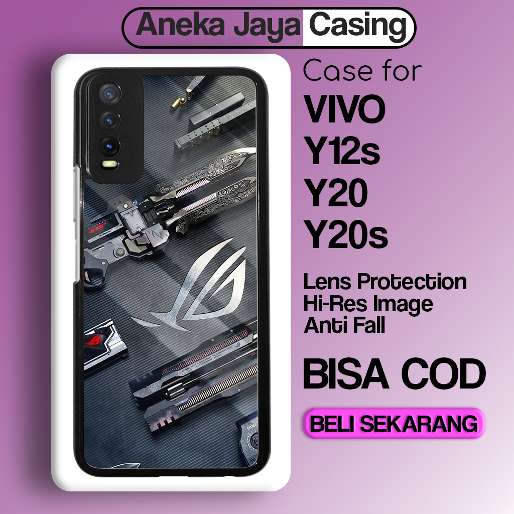Jual Case Vivo Y12S Y20 Y20S Casing Vivo Y20 Motif Rog Aneka case Casing Hp Case Sofcase Case Hp ...