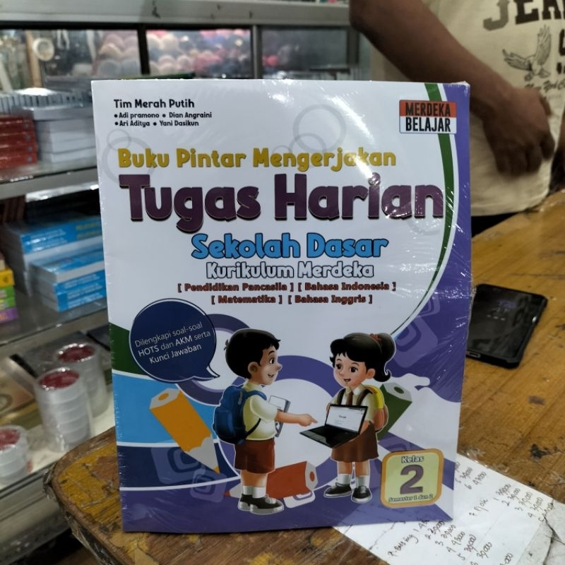 Jual Buku Pintar Mengerjakan Tugas Harian Kelas 2 Sd Semester 1 And 2