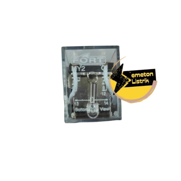 Jual RELAY 8 PIN MY2 FORT 220 VAC 24VDC | Shopee Indonesia