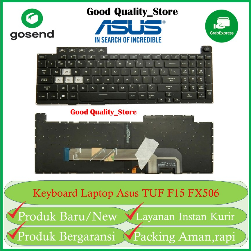 Jual Keyboard laptop Asus TUF F15 FX506 FX506LI FX506LH FX506HC Backlight | Shopee Indonesia