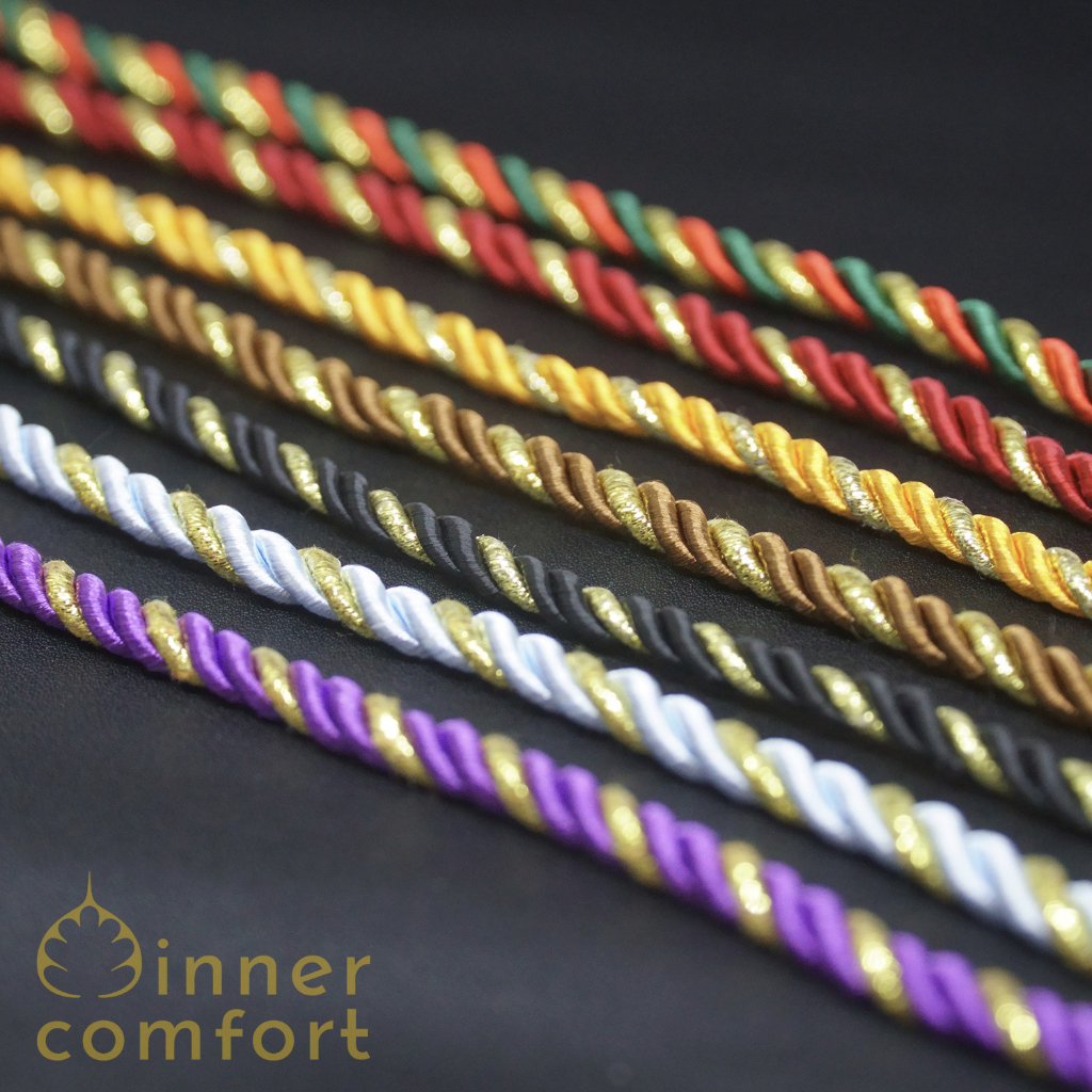 Jual Tali Tambang Lilit Metalik / Tampar / Kur / Rope / Cord Rayon ...