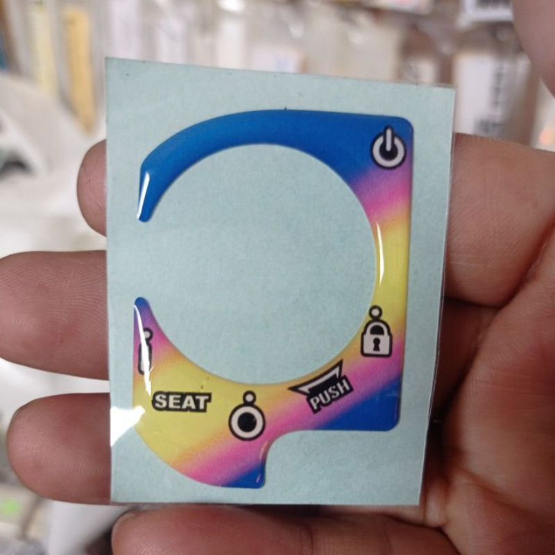 Jual STICKER EMBLEM TUTUP KUNCI KONTAK SCOOPY KEYLESS | Shopee Indonesia