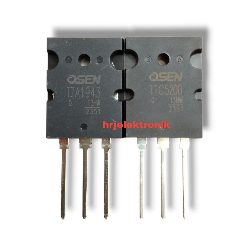 Jual Transistor final osen A1943 / C5200 13hw-15hw TR final perset ...