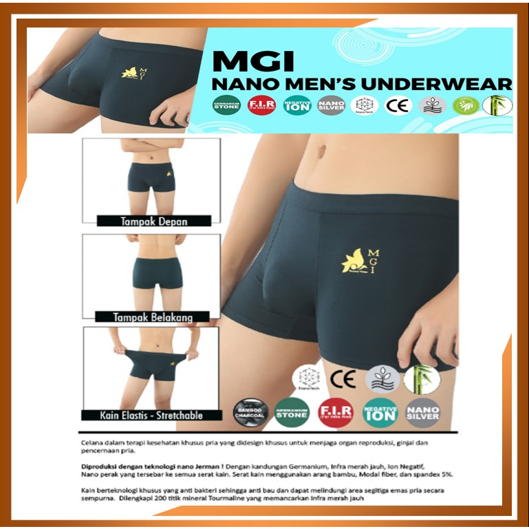 Jual Celana Dalam Kesehatan Mgi Nano Men's Underwear | Shopee Indonesia
