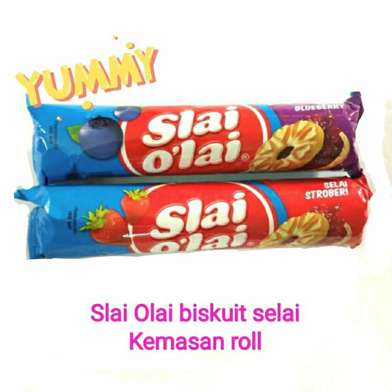 Jual slai olai biskuit selai | kemasan roll | Shopee Indonesia