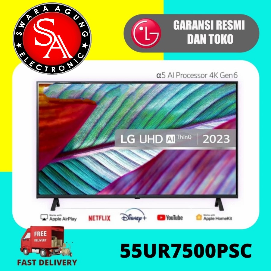 Jual Led UHD 4K Smart TV 55 Inch THINQ AI LG Type : 55UR7500 (Khusus Medan) | Shopee Indonesia