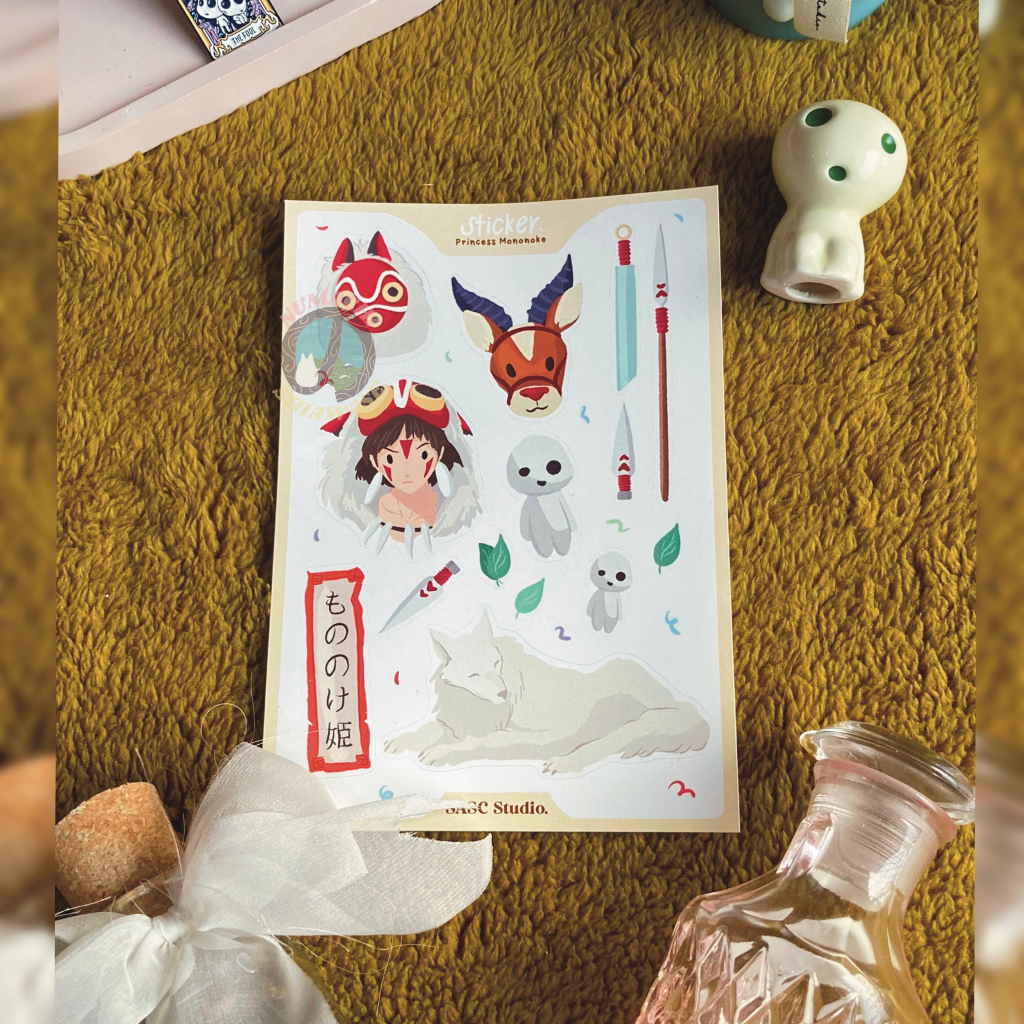 Jual KARAKTER GHIBLI STIKER KOLEKSI STATIONARY STICKER spirited away ...
