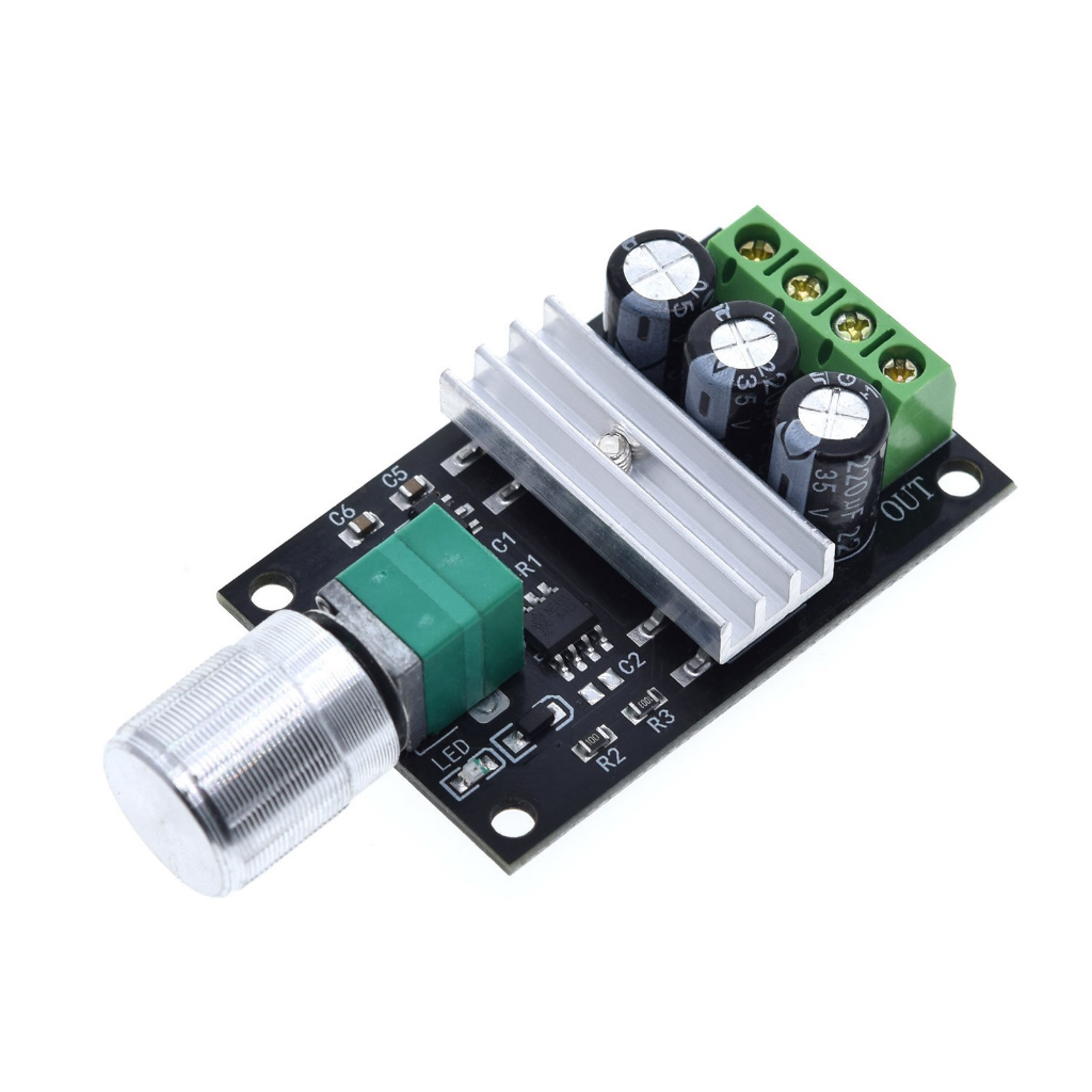 Jual PWM Controller DC 6V-28V 3A Motor Speed Controller LED Dimmer ...