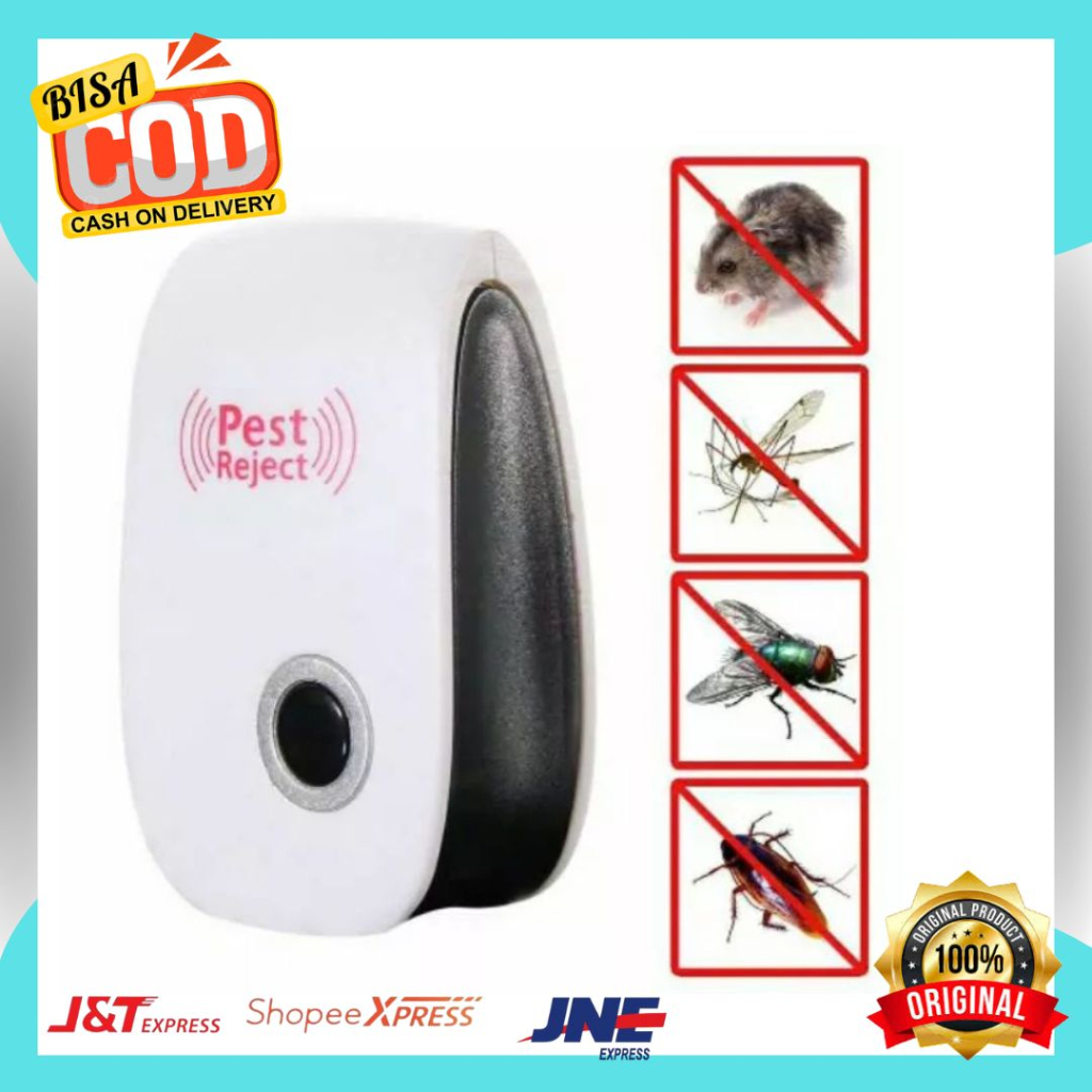 Jual Alat Pengusir Serangga Nyamuk Tikus Lalat Kecoak Pest Reject ...