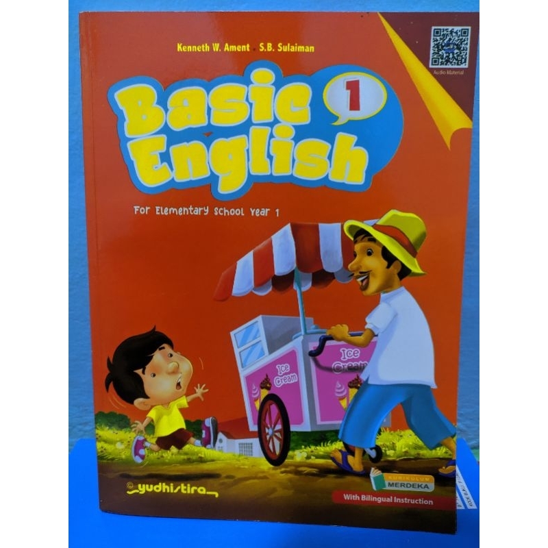 Jual BUKU Basic English / Bahasa Inggris Kelas 1/I SD/MI Kurikulum ...