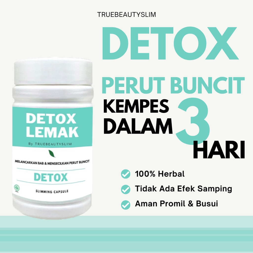 Jual DETOX By Truebeautyslim ( Obat Diet Herbal Ampuh ,Pelangsing Badan ...
