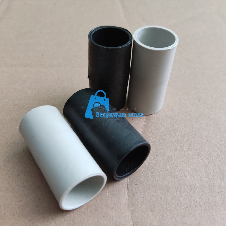Jual Sok Sock Sambungan Pipa Listrik 5/8 17mm Erke Hitam Putih | Shopee ...