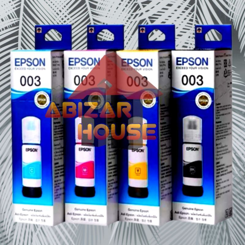 Jual Tinta Epson 003 - Untuk Seri L3110/L3120/L3220/L3210/dll | Shopee ...