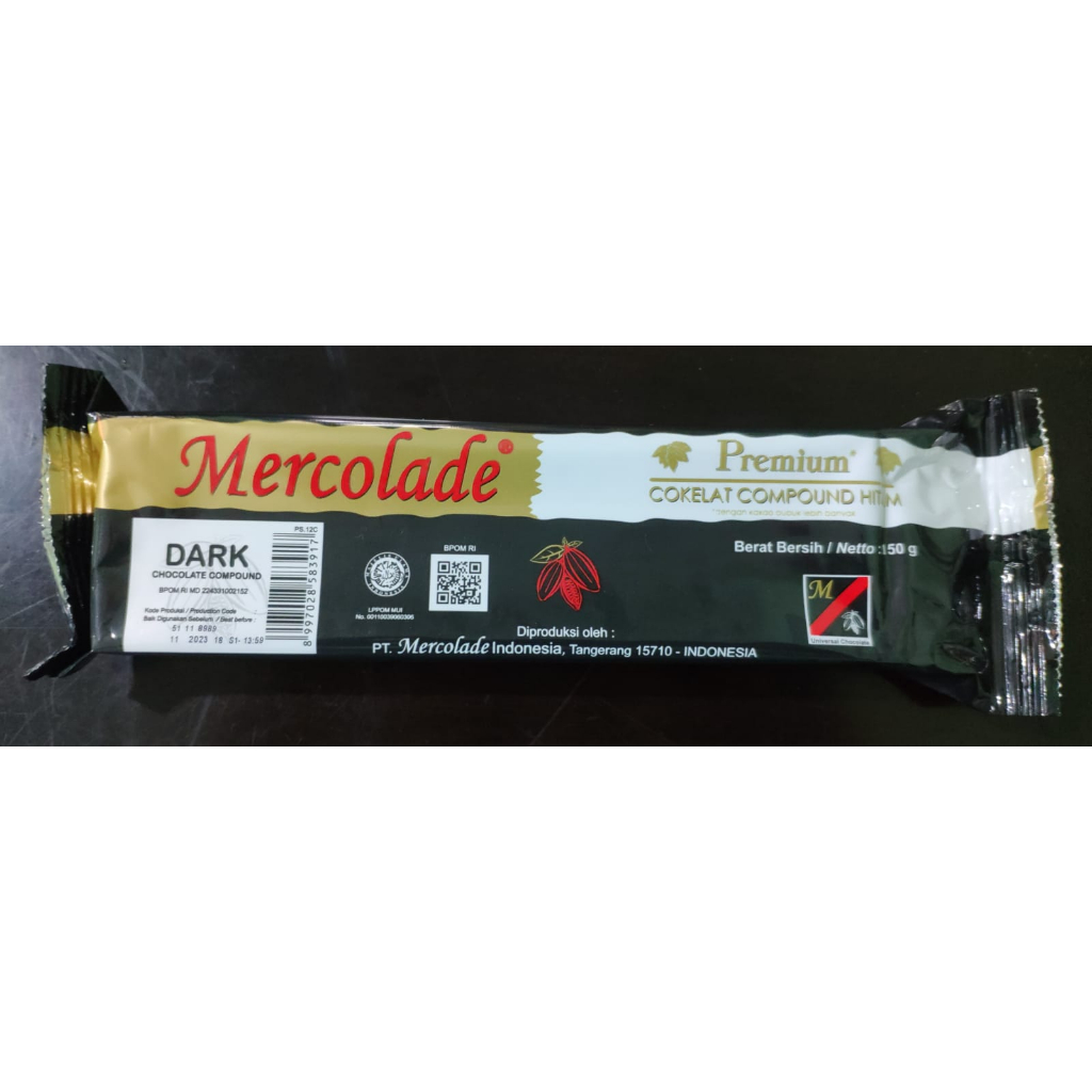 Jual MERCOLADE Chocolate Blok Compound Berbagai Varian Batangan Repack ...