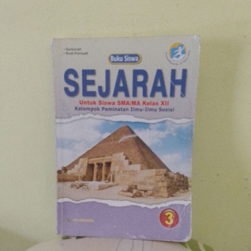 Jual Buku Siswa Sejarah Untuk Siswa SMA/MA Kelas XII/12/3.Kurikulum 2013.Buku Original. | Shopee ...