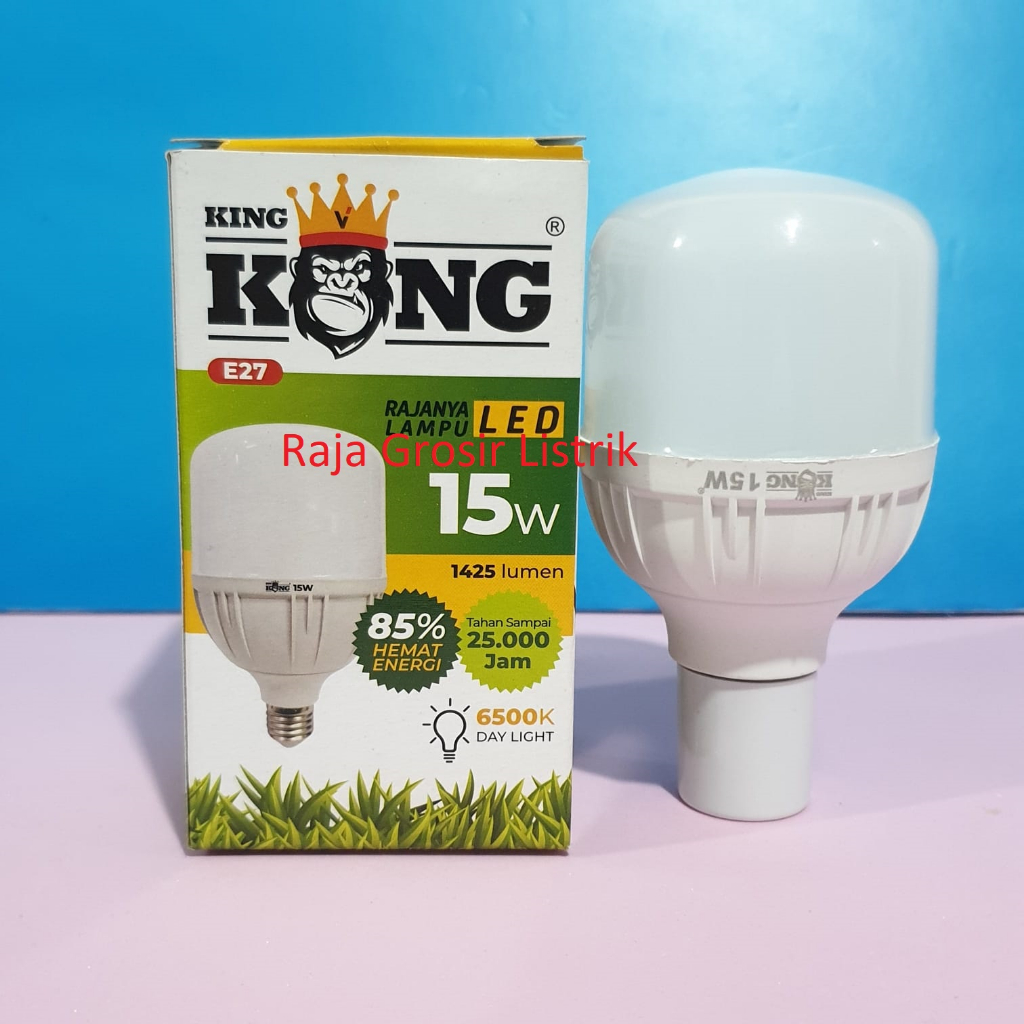 Jual Lampu LED capsule King Kong 15 Watt KINGKONG LED BULB Hemat Nyala ...