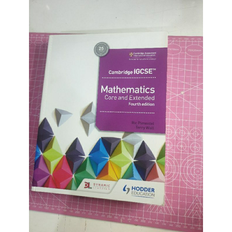 Jual Cambridge Igcse Mathematics Core And Extended Fourth Edition Textbook Coursebook By Ric
