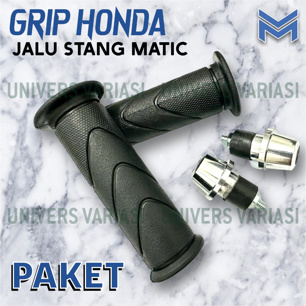 Jual PAKET HANDGRIP HONDA ORIGINAL PREMIUM HAND GRIP TANGAN GRIP HONDA ...