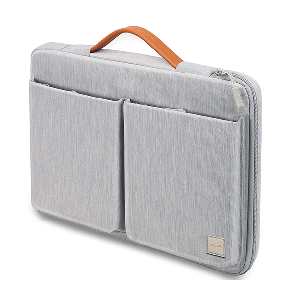 Jual LOOPS Multi Pocket Laptop Bag 13 inch - Grey | Shopee Indonesia