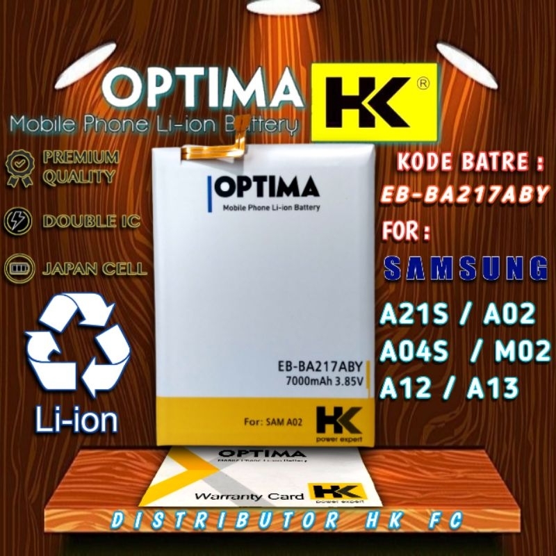 Jual Batre A21S Battery Samsung A02 Baterai A04S Batrai M02 / A12 / A13 Double power 7000mAh ...