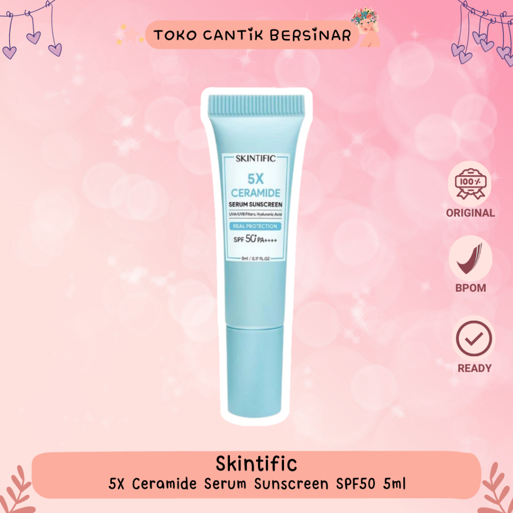 Jual Skintific Scintific 5X Ceramide Serum Sunscreen Suncreen Spf50 Pa ...