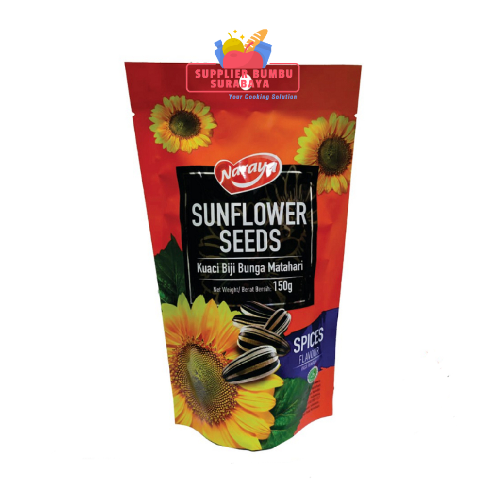 Jual Naraya Kuaci Sunflower Seeds Spices / Rempah 150g | Shopee Indonesia