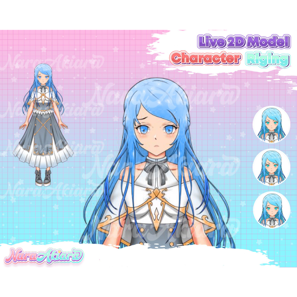 Jual Dapatkan Segera Karakter Anime Vtuber Live2d Mudah Digunakan ...