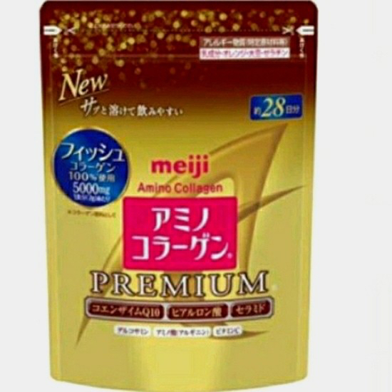 Jual MEIJI AMINO COLLAGEN PREMIUM 28 days ORIGINAL JAPAN | Shopee Indonesia