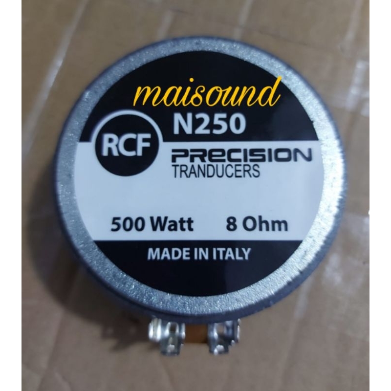 Jual DRIVER TWEETER RCF N 250 TWEETER RCF N250 500 WATT 500W | Shopee ...