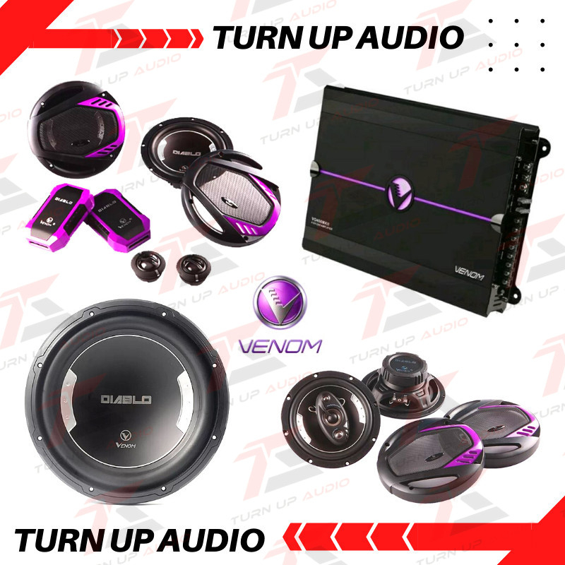 Jual Paket audio full venom diablo VX12D VX603D VO 406 MKII VX6D ORIGINAL fullset audio mobil ...