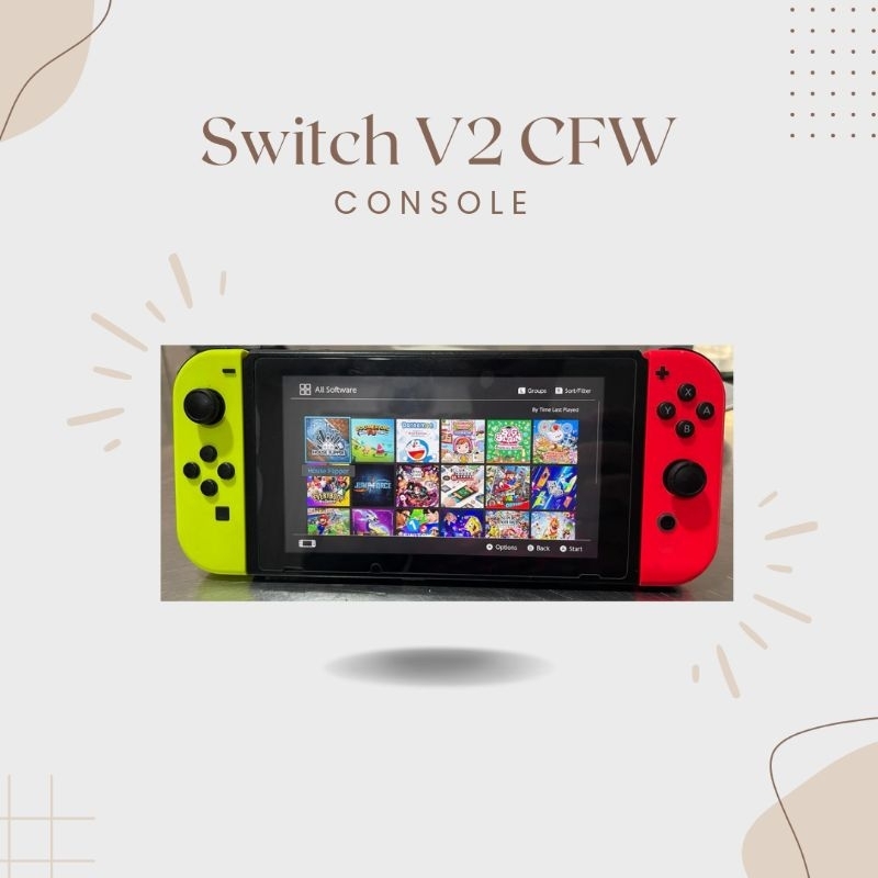Jual Nintendo switch V2 CFW dualboot | Shopee Indonesia