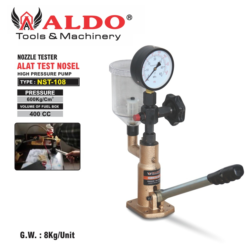 Jual ALAT TEST NOZEL ( NOZEL TESTER ) TYPE : NST-1081/ ALAT SETELAN ...