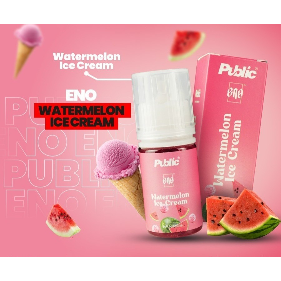 Jual LIQUID ENO ICE CREAM SERIES SALTNIC 30ML | Shopee Indonesia