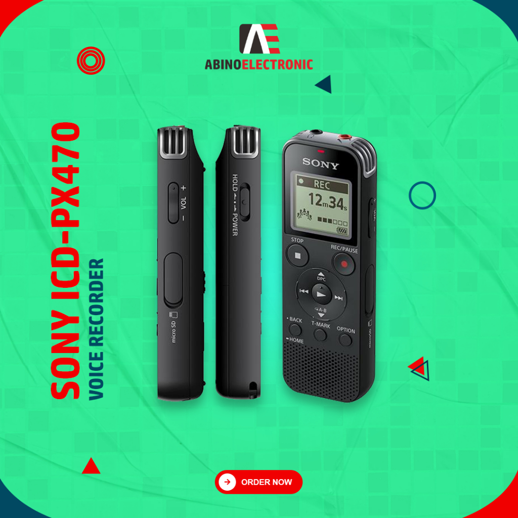 Jual Voice Recorder Digital Sony ICD-PX470 Alat Rekam Perekam Suara ...