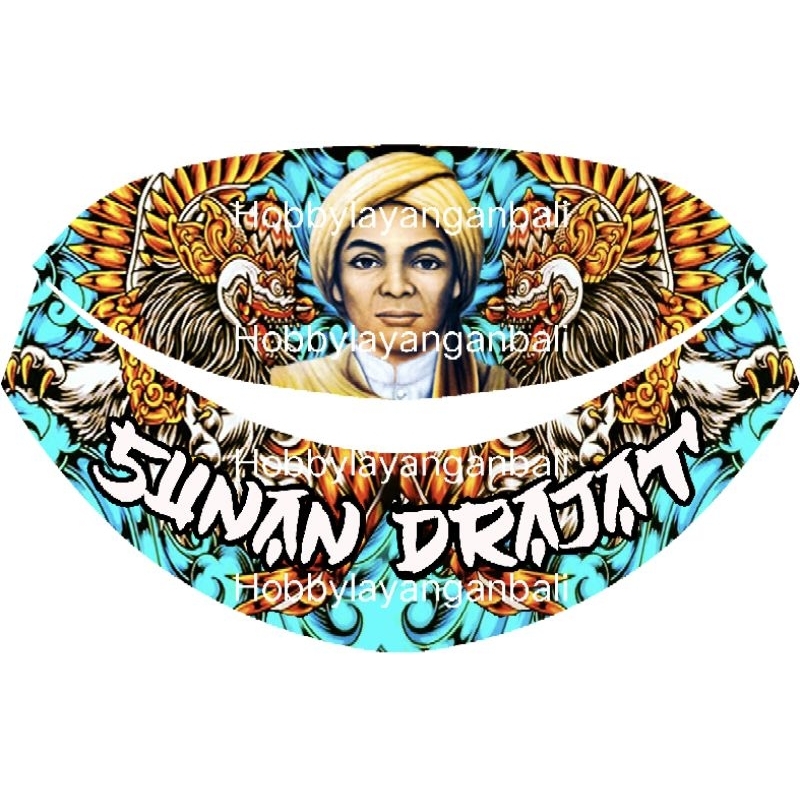 Jual sampul kain layangan gapangan pegon ceper sawangan motif digital ...