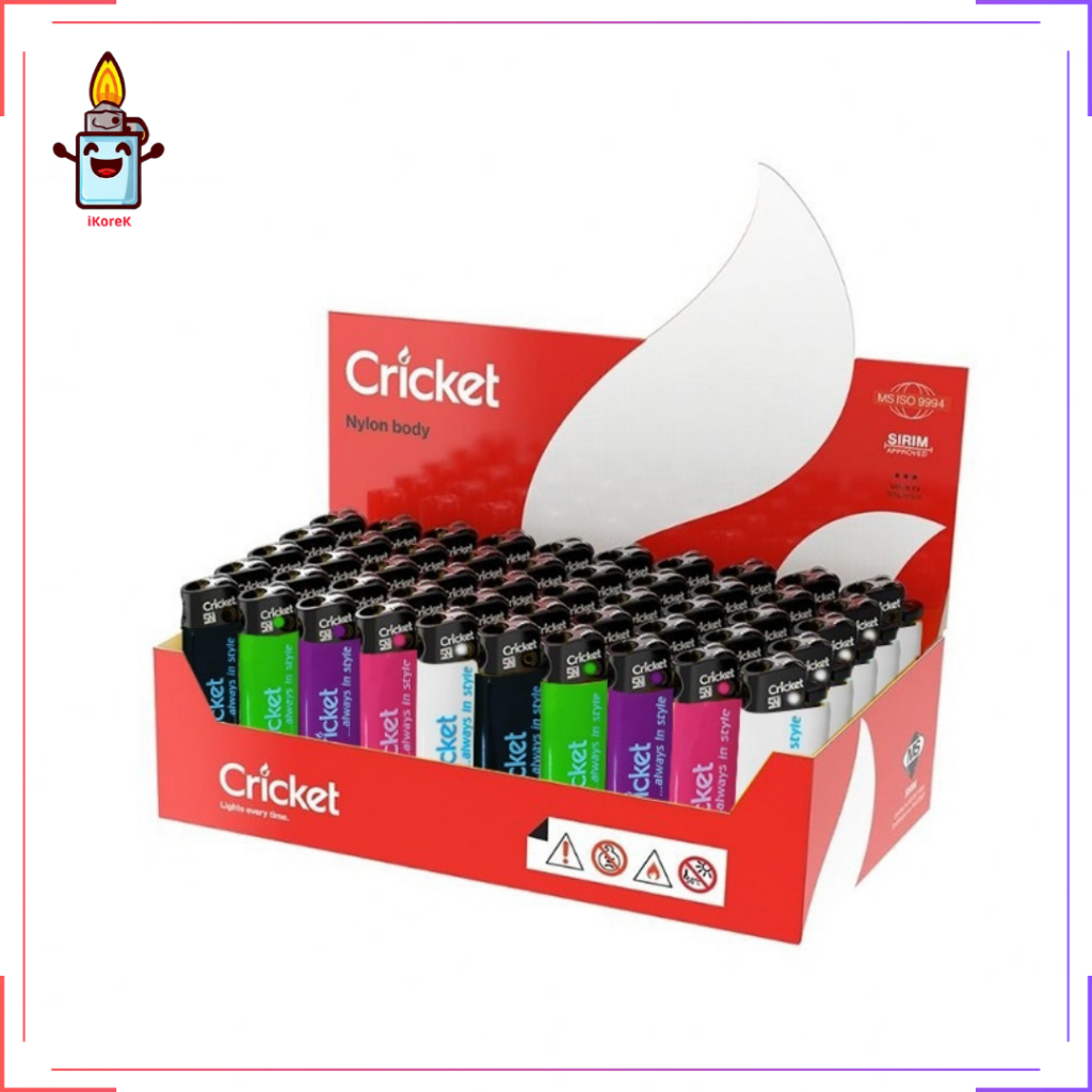 Jual iKorek - Cricket Korek Api Original Mini Box - 50 pcs | Shopee ...