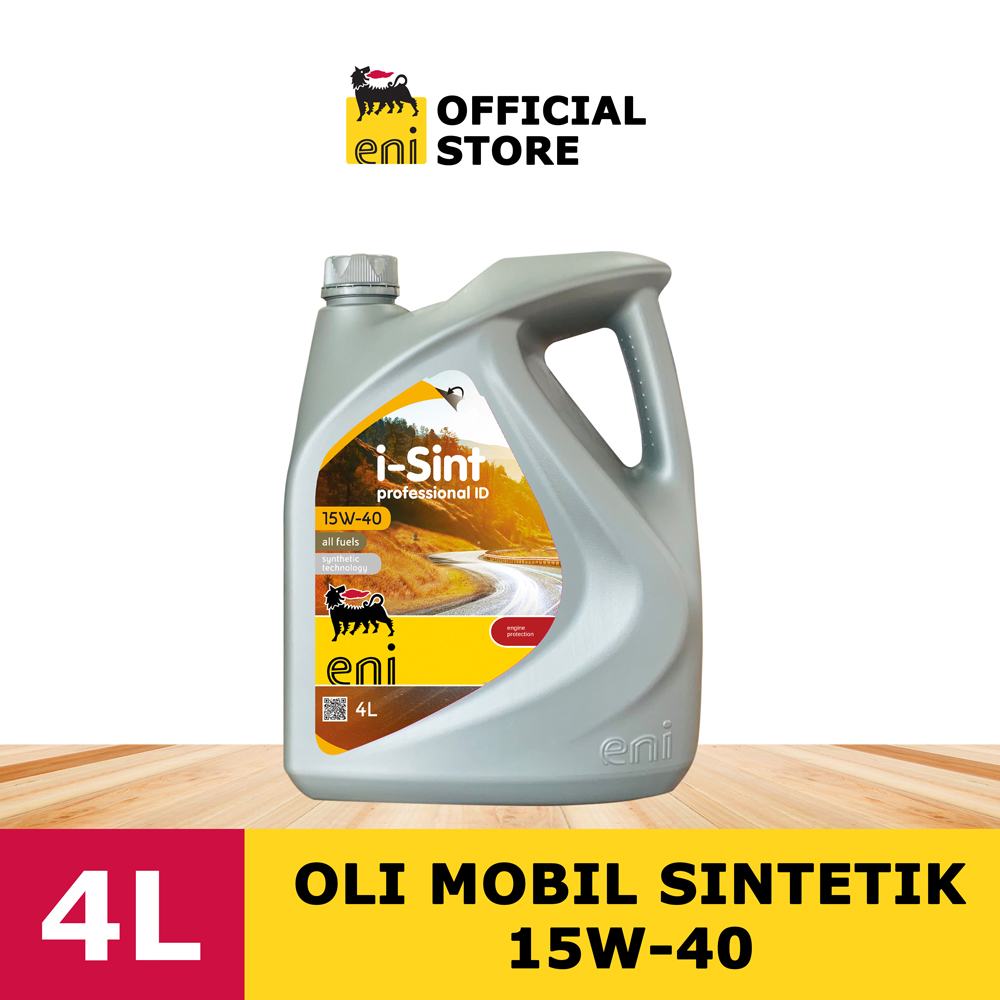 Jual Oli Mobil ENI i-Sint Professional 4ID, 15W-40 4 Liter | Shopee ...