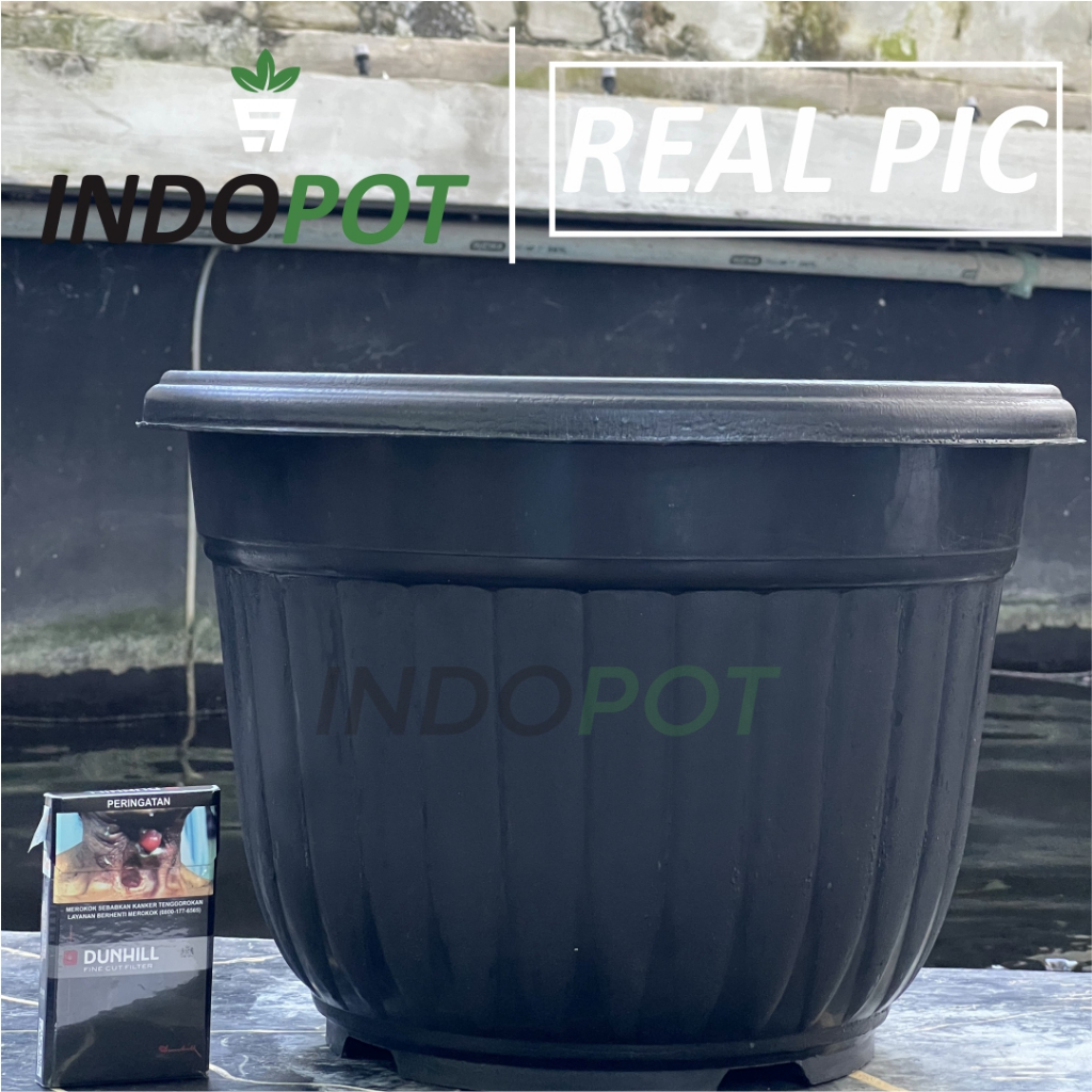Jual Eko Pb 35 Pot Warna Hitam Pot Tebal Pot Tanaman Hias Premium Pot ...
