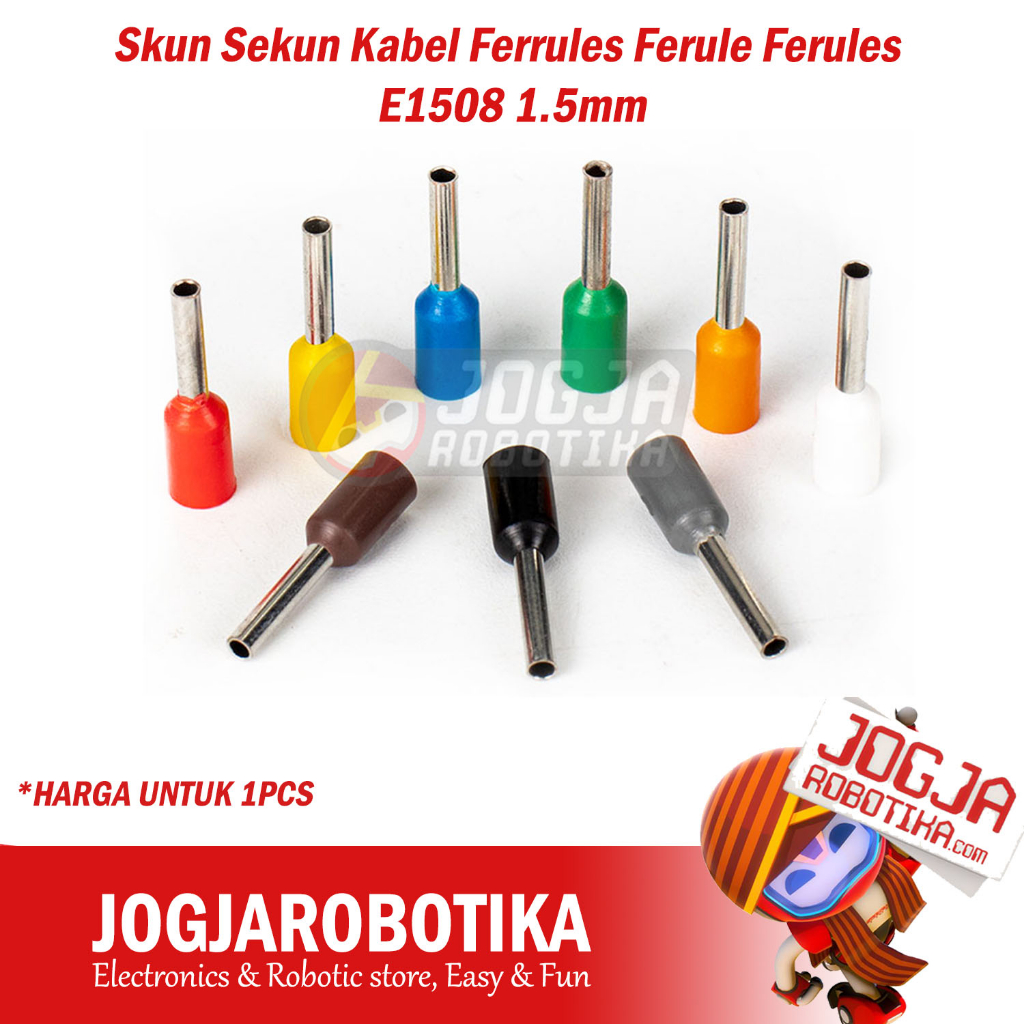 Jual Skun Sekun Kabel Ferrules Ferule Ferules E1508 1.5mm | Shopee Indonesia