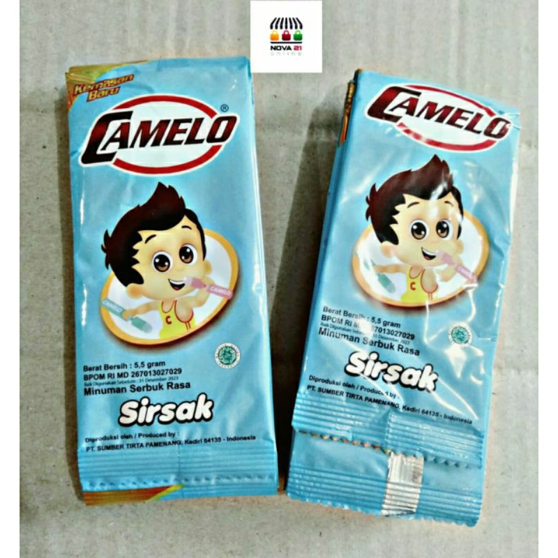 Jual BUBUK ES CAMELO PER RENTENG (10 pcs) | Shopee Indonesia