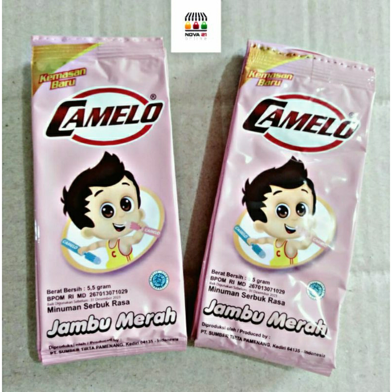 Jual BUBUK ES CAMELO PER RENTENG (10 pcs) | Shopee Indonesia