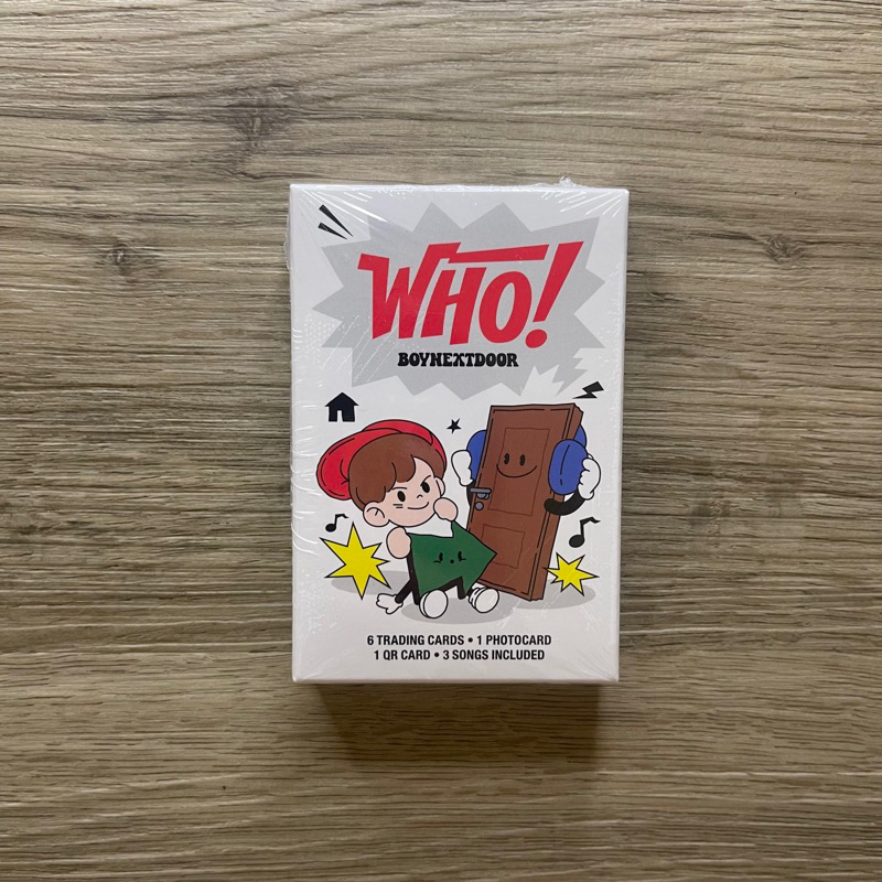 Jual [READY] ALBUM BOYNEXTDOOR WHO! SEALED WEVERSE VERSION | Shopee Indonesia