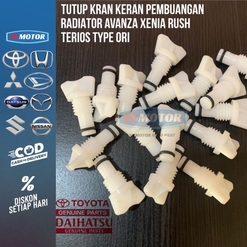 Jual TUTUP KRAN KERAN PEMBUANGAN RADIATOR AVANZA XENIA RUSH TERIOS TYPE ...