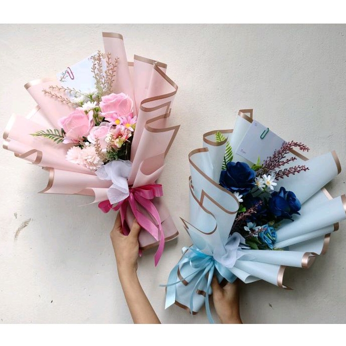 Jual Buket Bunga Artificial | Buket Wisuda | Buket Bunga Minimalis ...