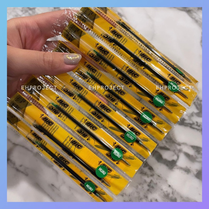 Jual Refill isi ulang pulpen Bic Ballpoint refill ORI 0.7 mm Fine isi ...