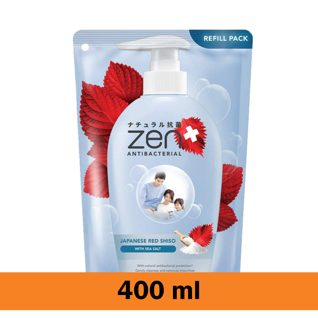 Jual Zen shiso & sea salt body wash 400 ml | Shopee Indonesia