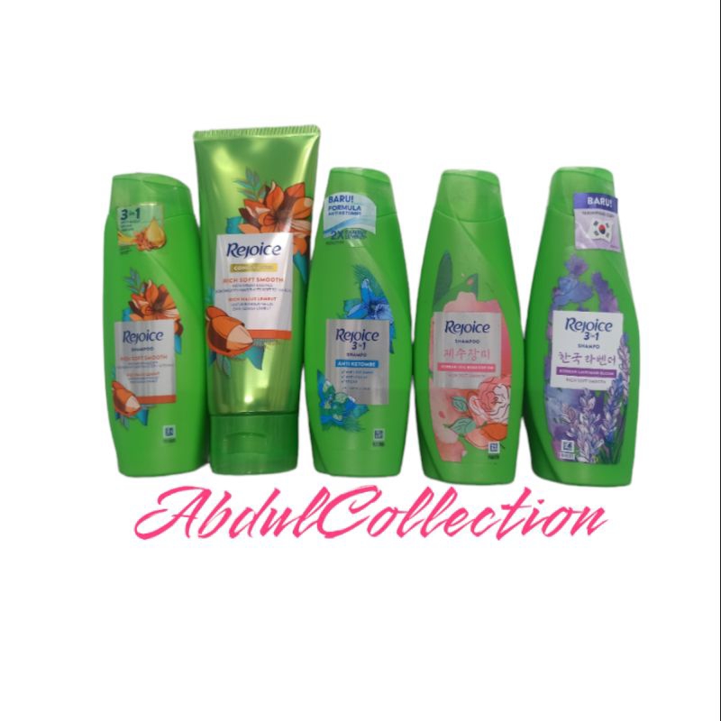 Jual REJOICE Shampo Dan Conditioner 150ml | Rich Soft | 3in1 Hijab Anti Ketombe | Korean Jeju ...