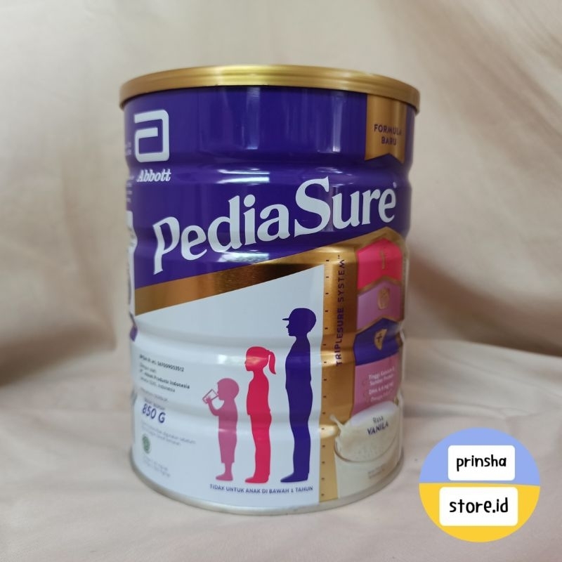 Jual Exp Agust 2025 PEDIASURE Triplesure 850gr Vanilla - FREE BUBBLE WRAP | Shopee Indonesia