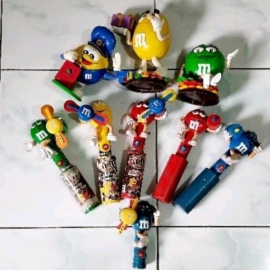 Jual Figure MnM permen jadul Second M&M, figure mnm mini fan original ...
